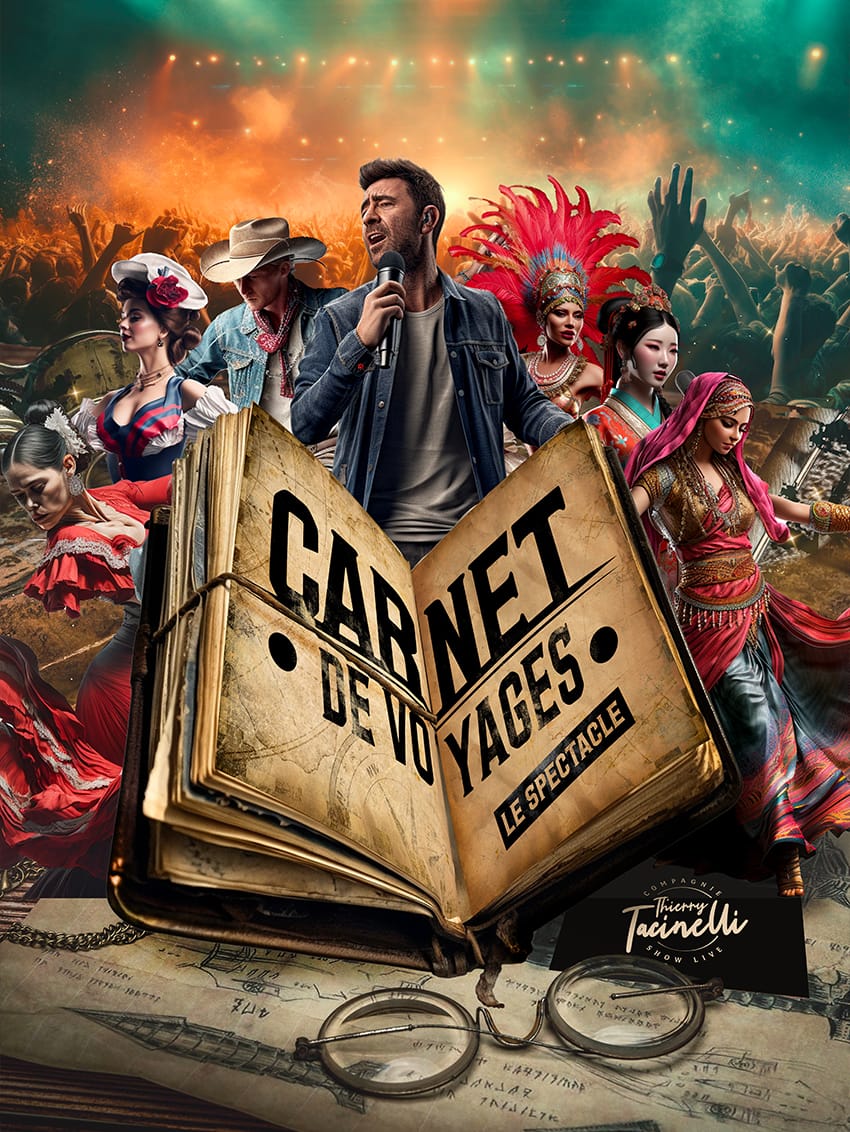 Carnet de Voyage - Le spectacle - SixeGraphic